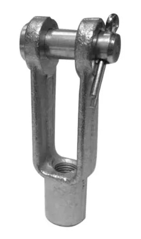 Multiflex Forged Clevis – Plated Steel 3/16”x 3/16” Pin – Marine ...
